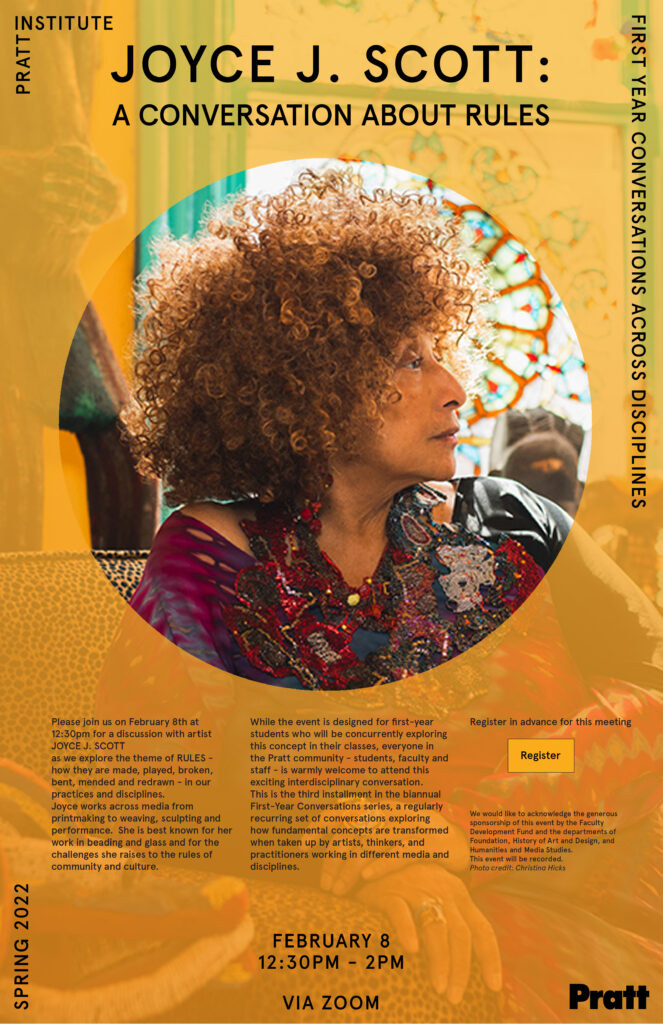 First Year Conversations: Rules – History of Art and Design Department at Pratt Institute